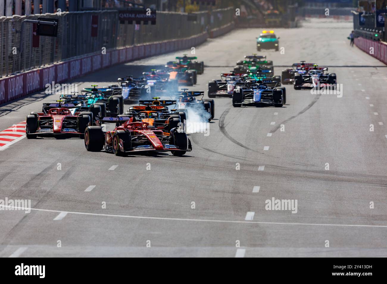 Baku City Circuit, Baku, Azerbaijan. 15th Sep, 2024. Formula 1 ...