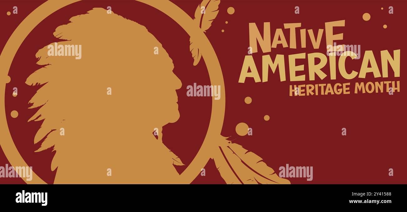 Native American Heritage Month banner Stock Vector Image & Art - Alamy