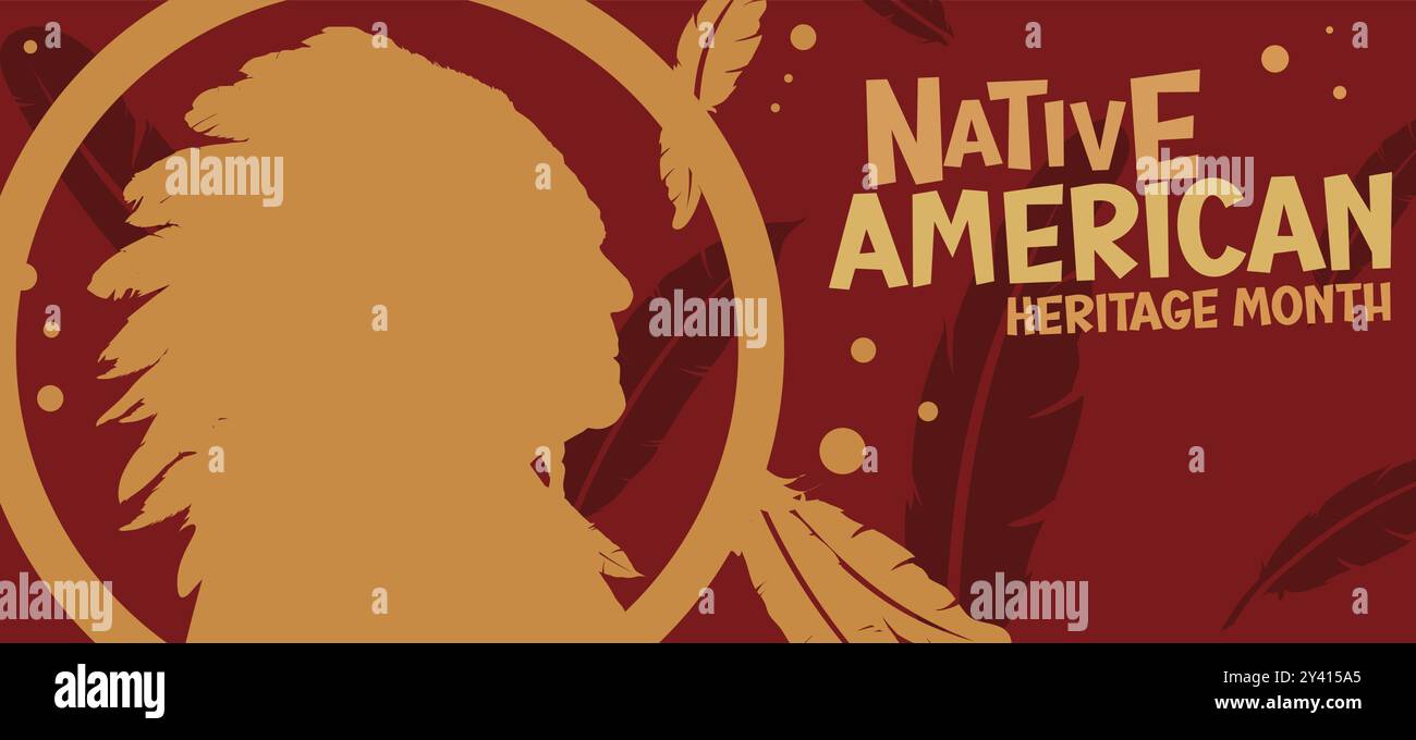 Native American Heritage Month banner Stock Vector Image & Art - Alamy