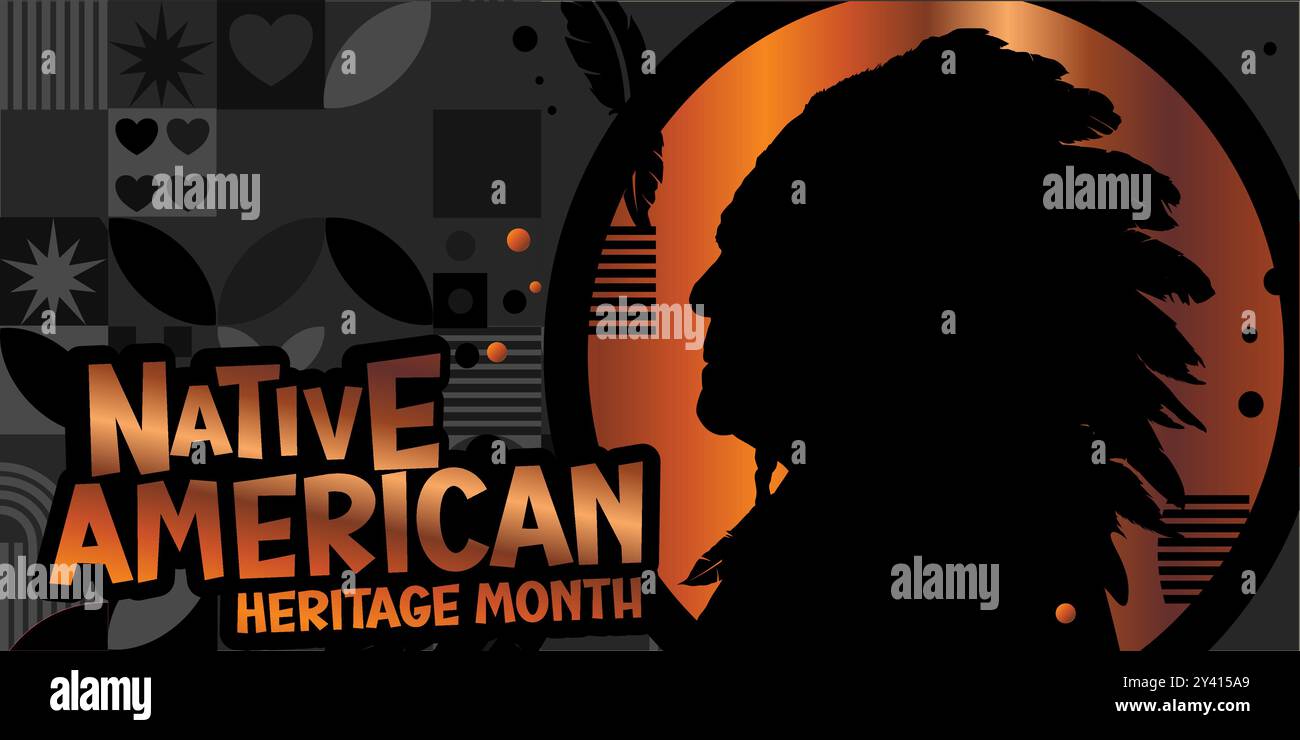 Native heritage banner hi-res stock photography and images - Alamy