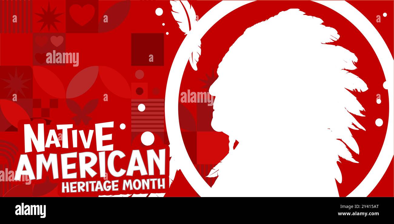 Native American Heritage Month banner Stock Vector Image & Art - Alamy