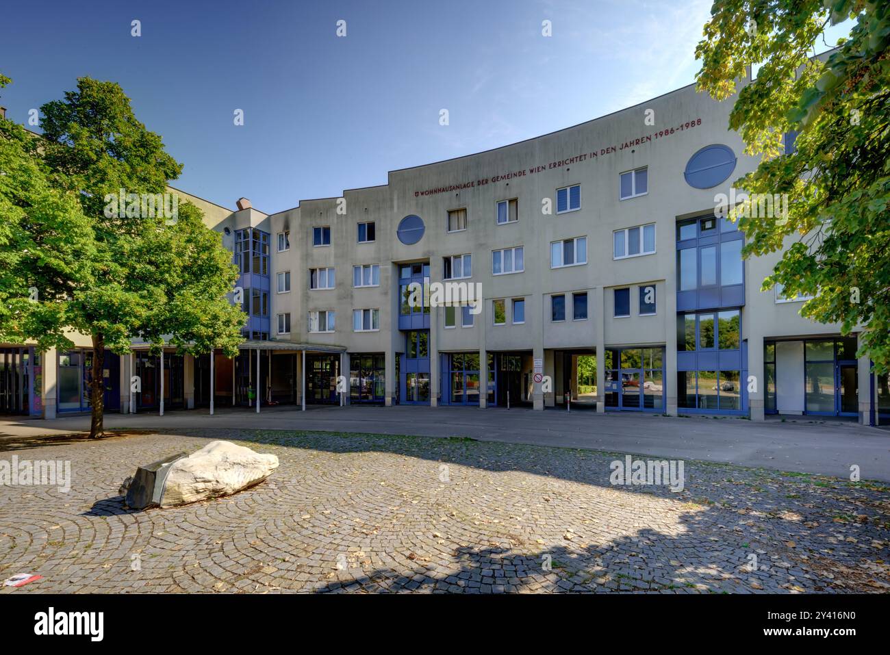 Wien, Wohnhausanlage Am Wienerberg, verschiedene Architekten, 1984-1991 ...
