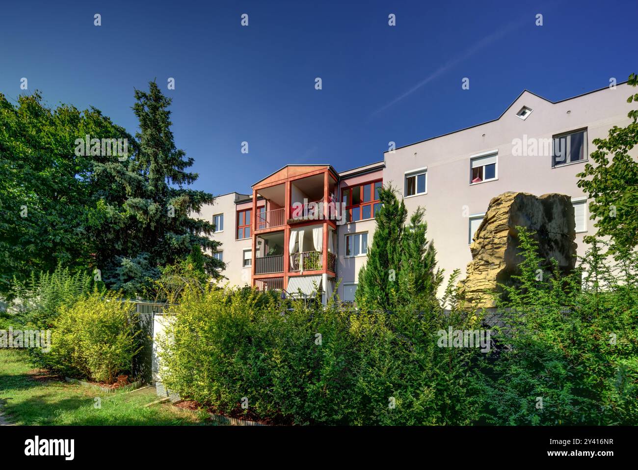 Wien, Wohnhausanlage Am Wienerberg, verschiedene Architekten, 1984-1991 ...