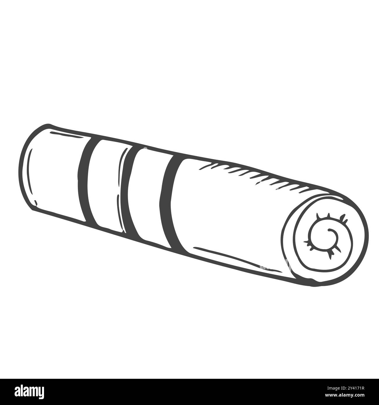 spa towel continuous line drawing vector illustration Stock Vector ...