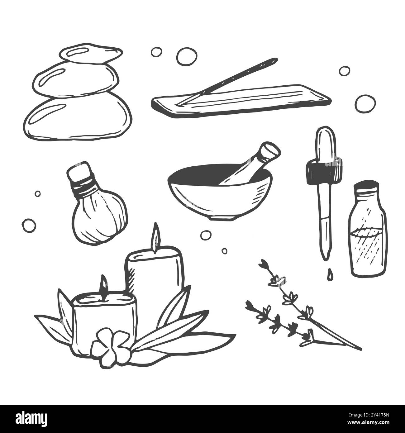 Beauty oil woman hand Stock Vector Images - Alamy