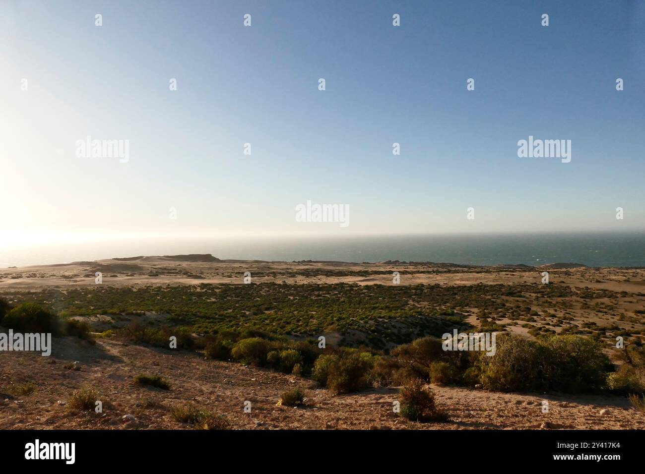 The Atlantic coast of Morocco with its boundless and deserted beaches ...