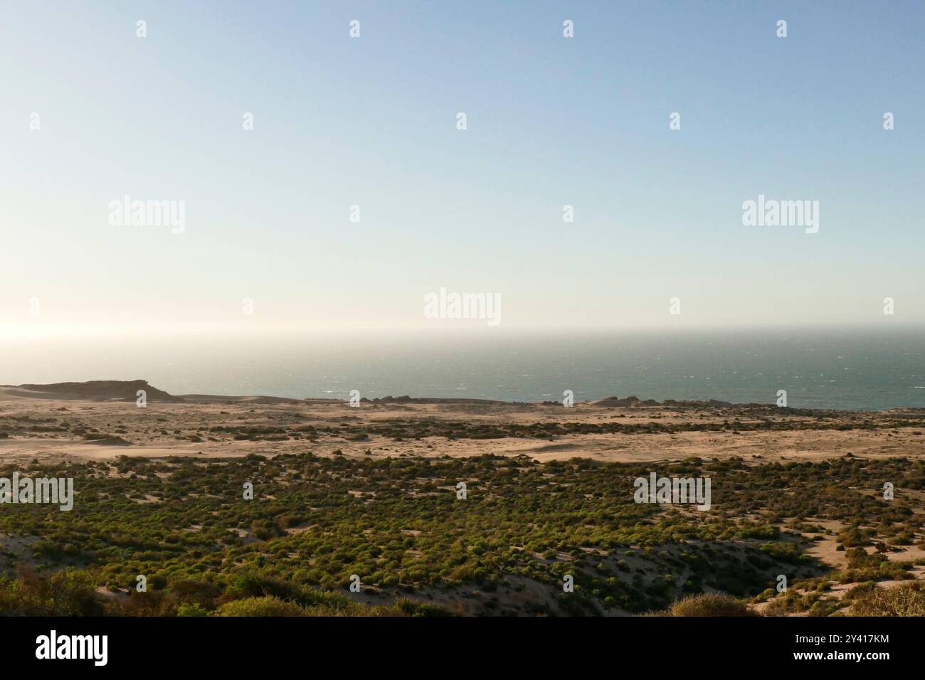 The Atlantic coast of Morocco with its boundless and deserted beaches ...