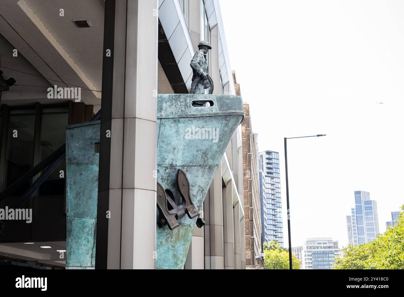 The International Maritime Organization's (IMO) main entrance sculpture ...