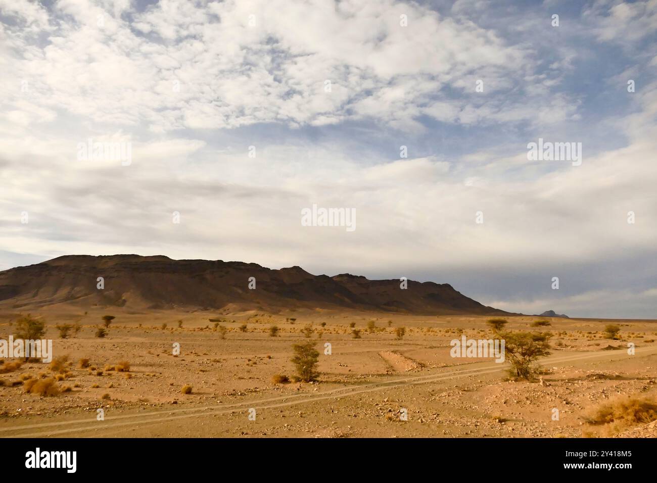 Merzouga, the gateway to the Sahara desert in the province of Al ...