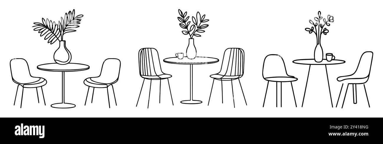 Table containing Black and White Stock Photos & Images - Alamy