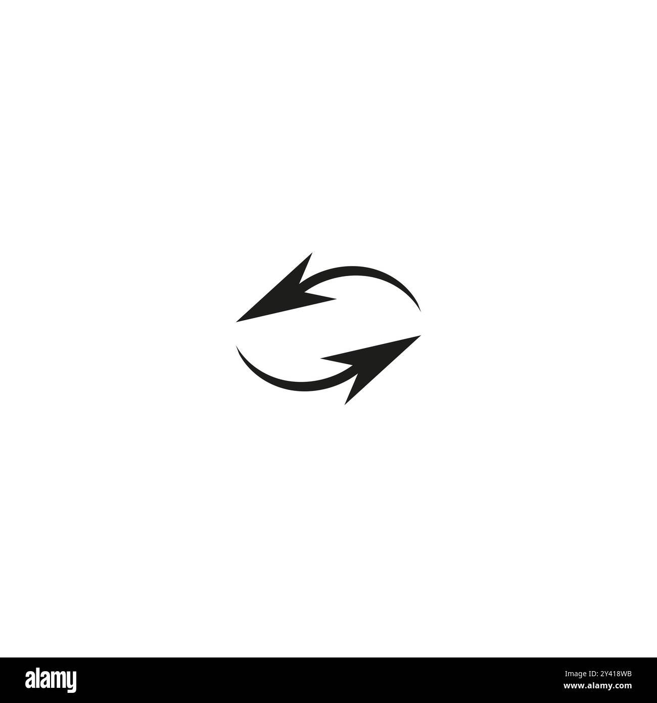 Back and forth arrow hi-res stock photography and images - Alamy