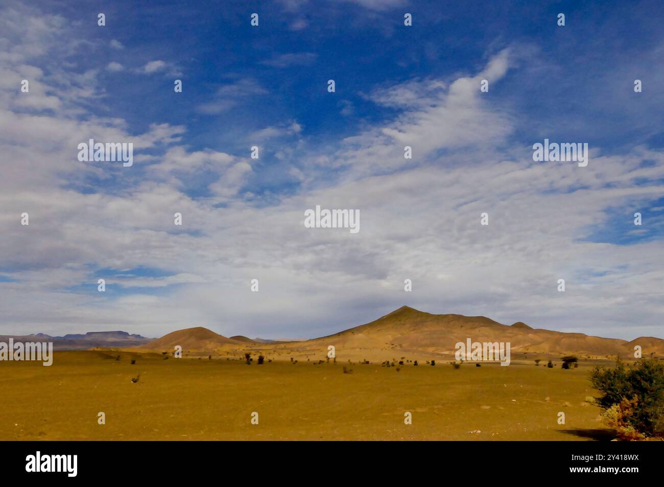 Merzouga, the gateway to the Sahara desert in the province of Al ...