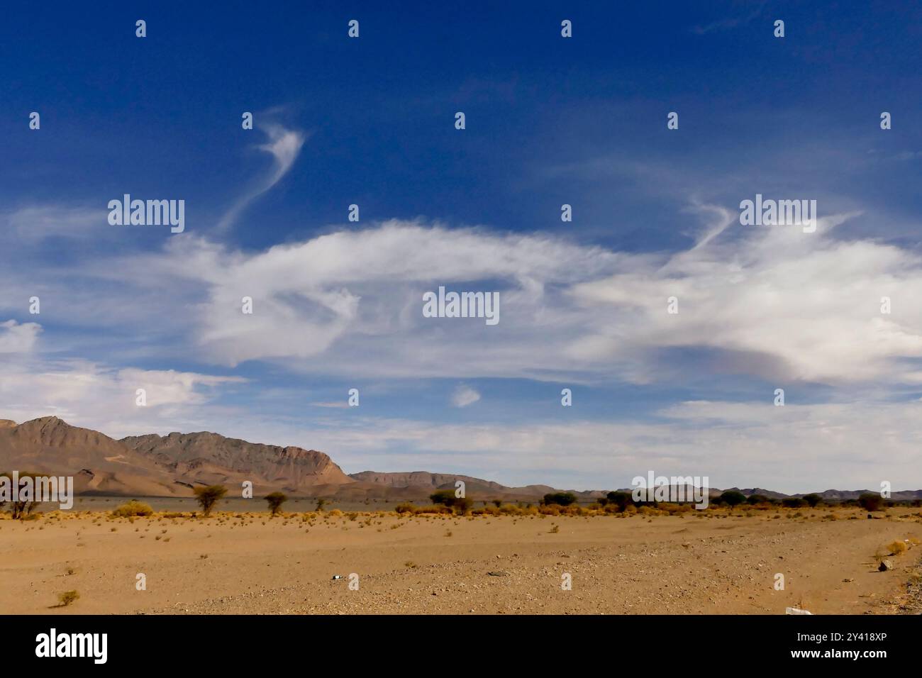 Merzouga, the gateway to the Sahara desert in the province of Al ...