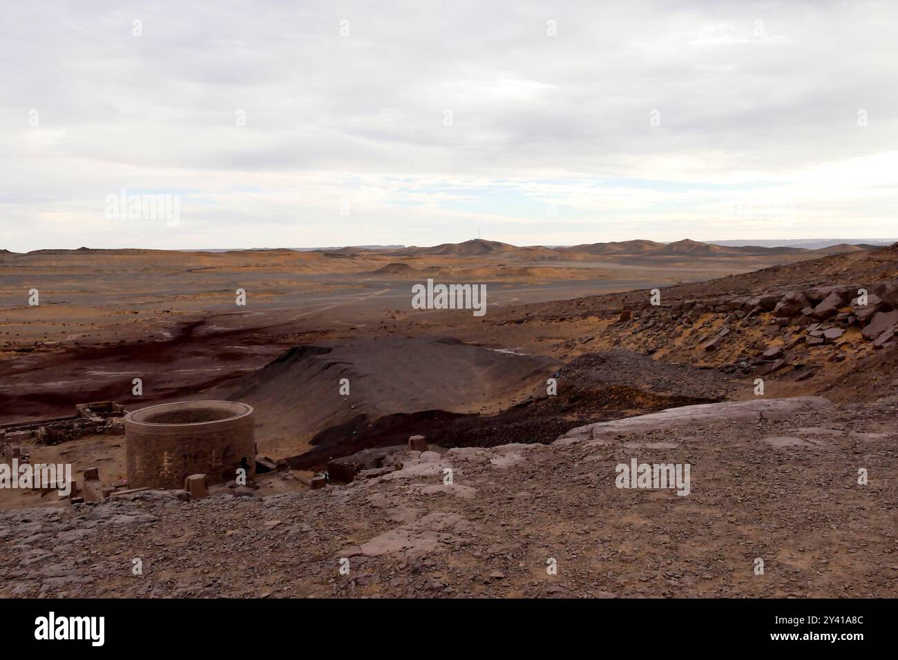 Merzouga, the gateway to the Sahara desert in the province of Al ...