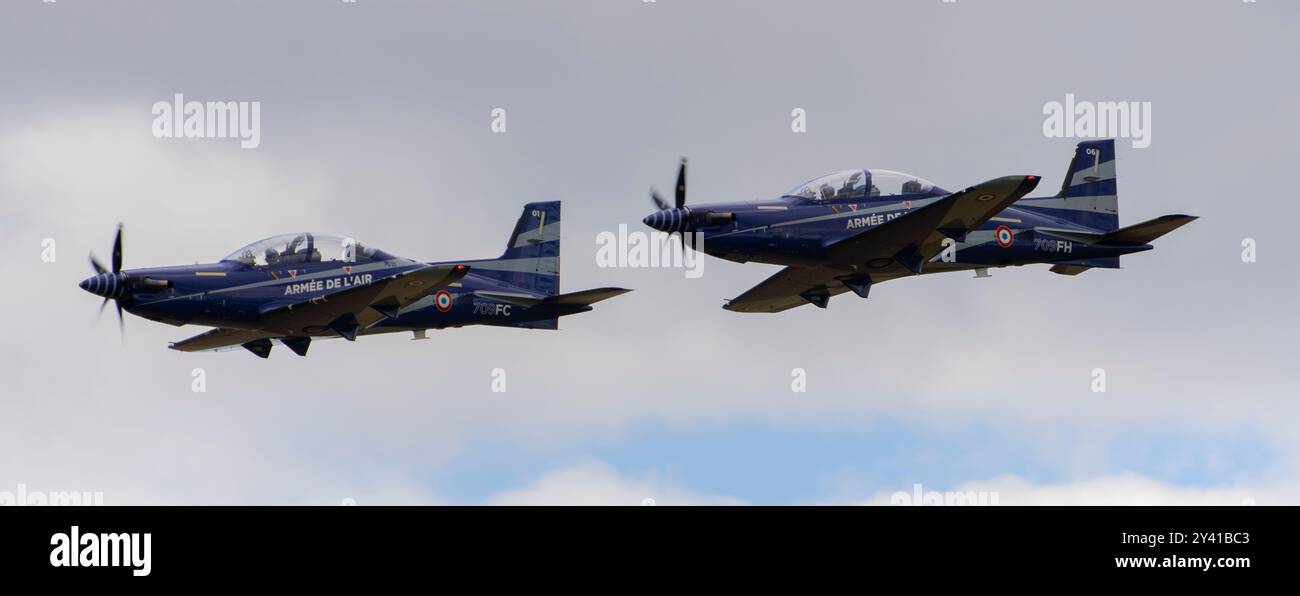 Pilatus PC-21 at Air Legend Air Show 2024 in Melun, France Stock Photo ...