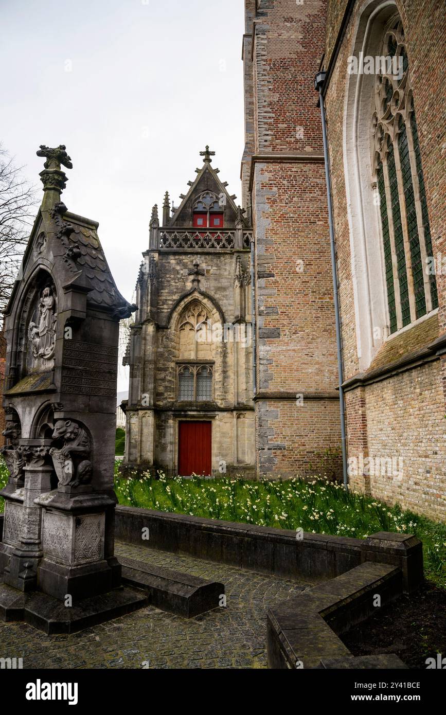 Our Lady Church in Bruges, Belgium Stock Photo - Alamy