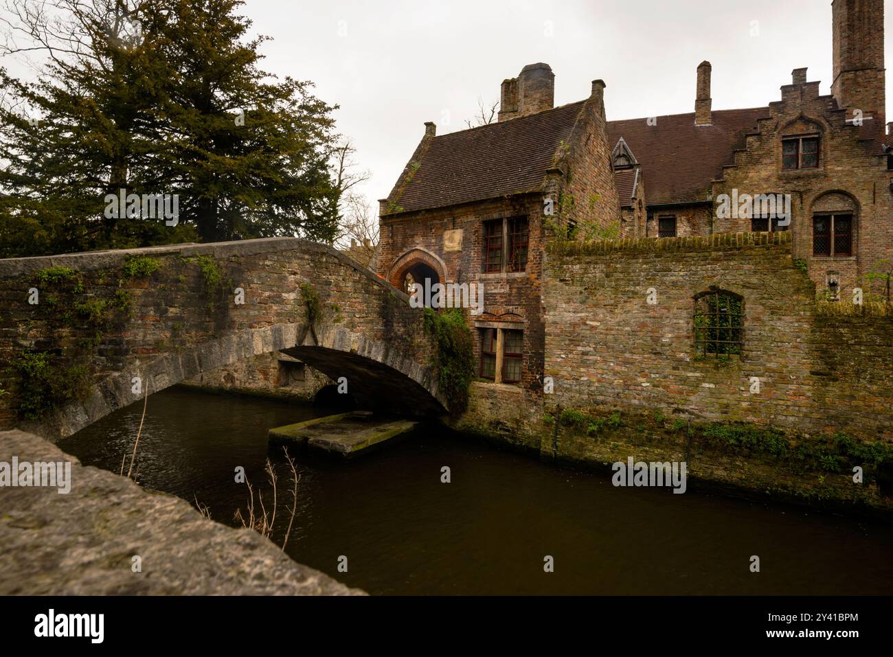 Boniface Bridge in Bruges, Belgium Stock Photo - Alamy