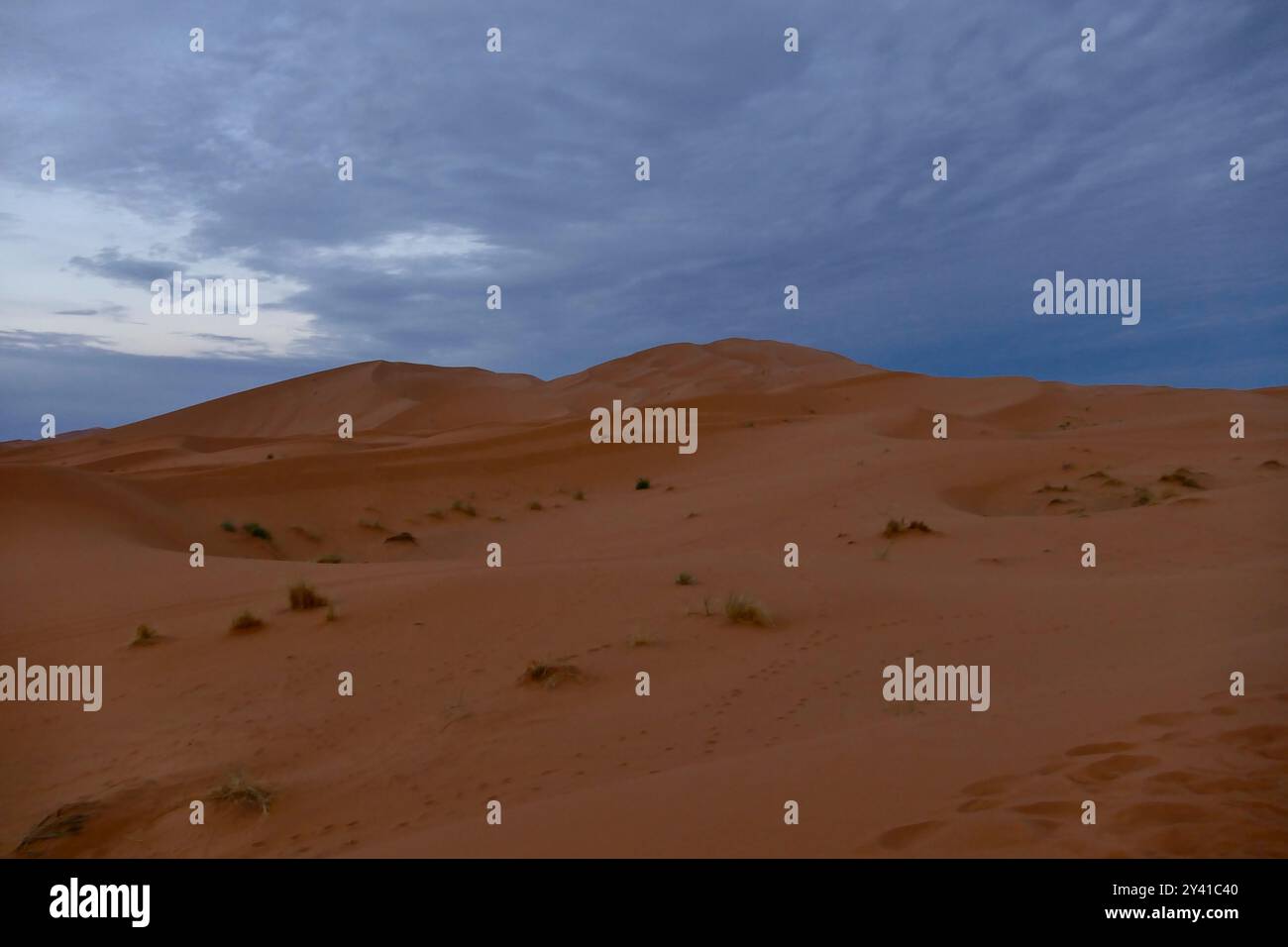 Merzouga, the gateway to the Sahara desert in the province of Al ...
