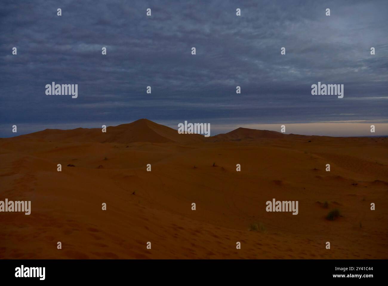 Merzouga, the gateway to the Sahara desert in the province of Al ...