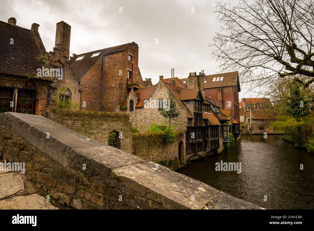 Boniface Bridge in Bruges, Belgium Stock Photo - Alamy