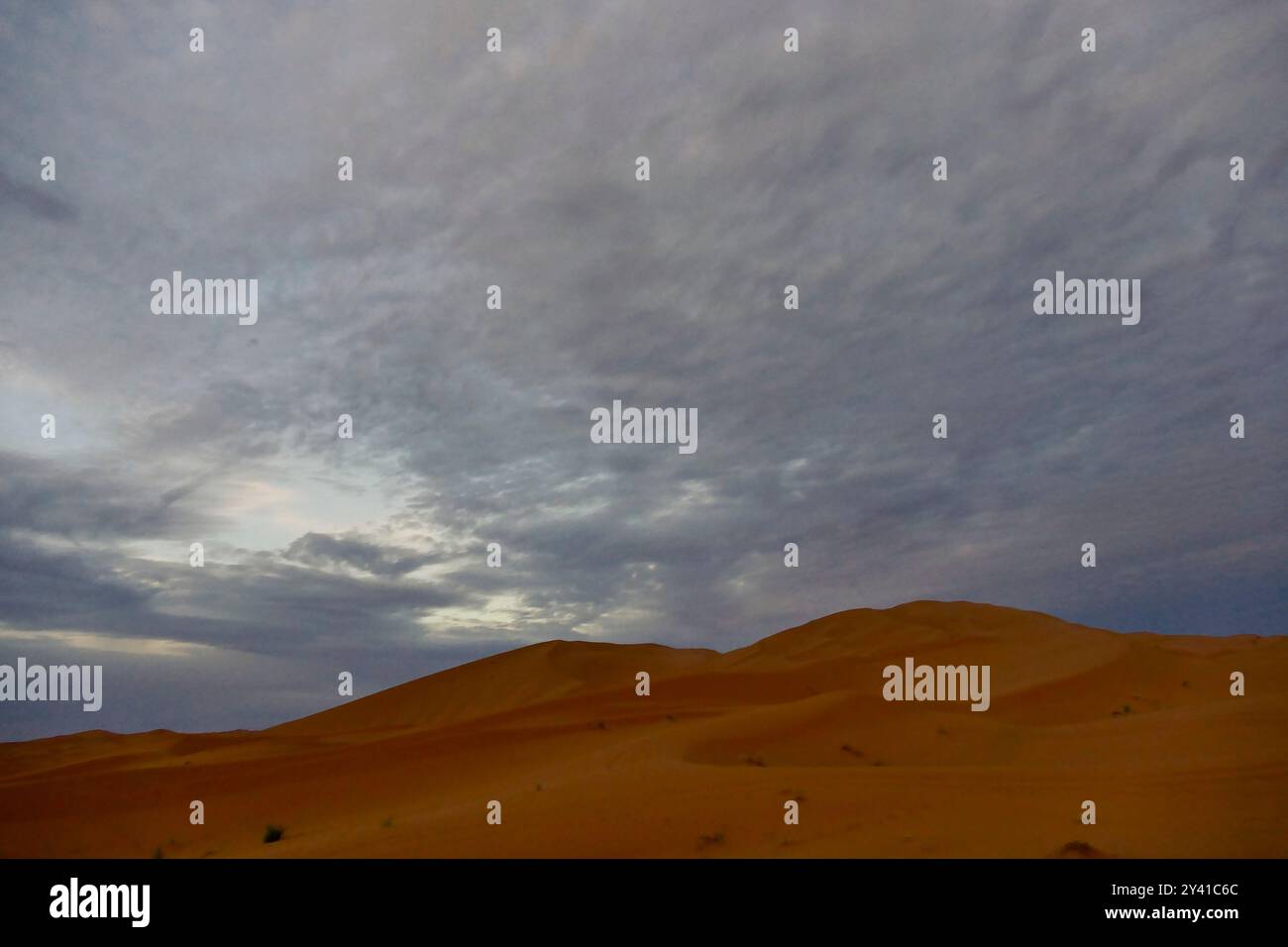 Merzouga, the gateway to the Sahara desert in the province of Al ...