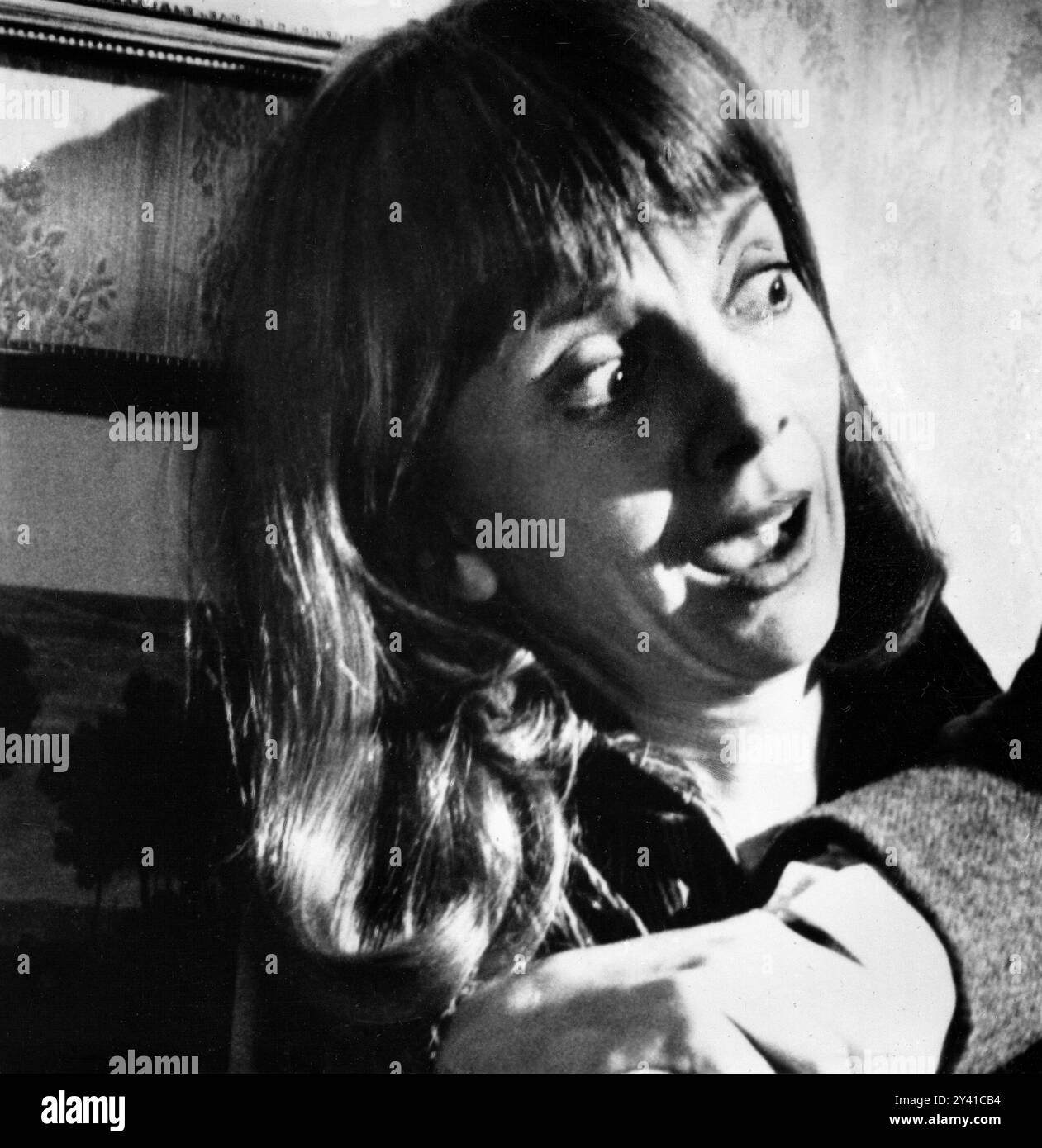 Anna Massey, on-set of the film, "The Vault Of Horror", Fox-Rank (UK ...