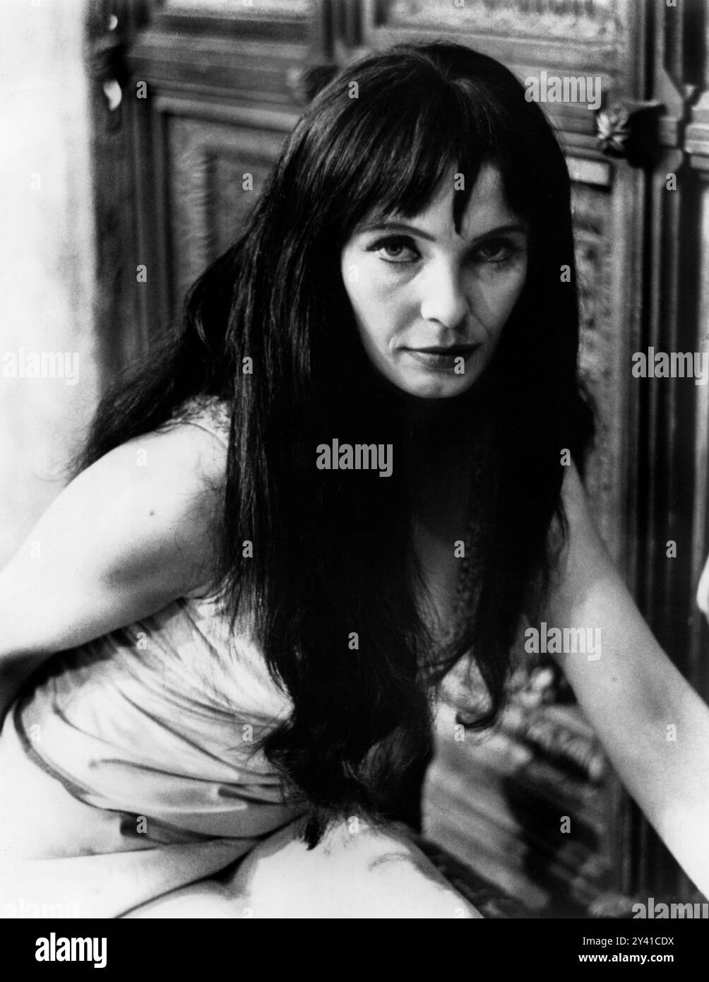 Elizabeth Shepherd, on-set of the film, "the Tomb Of Ligeia", Anglo ...