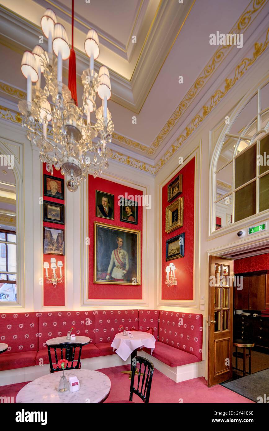 Wien, Hotel Sacher, Cafe // Vienna, Hotel Sacher, Cafe *** Vienna ...