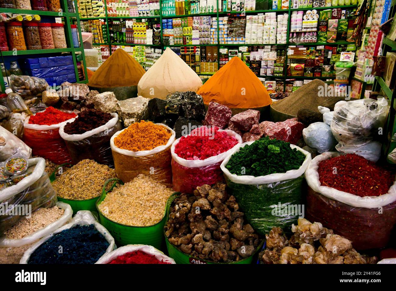 the Souk of the Medina of Rabat with its colors. Rabat,Morocco,North ...