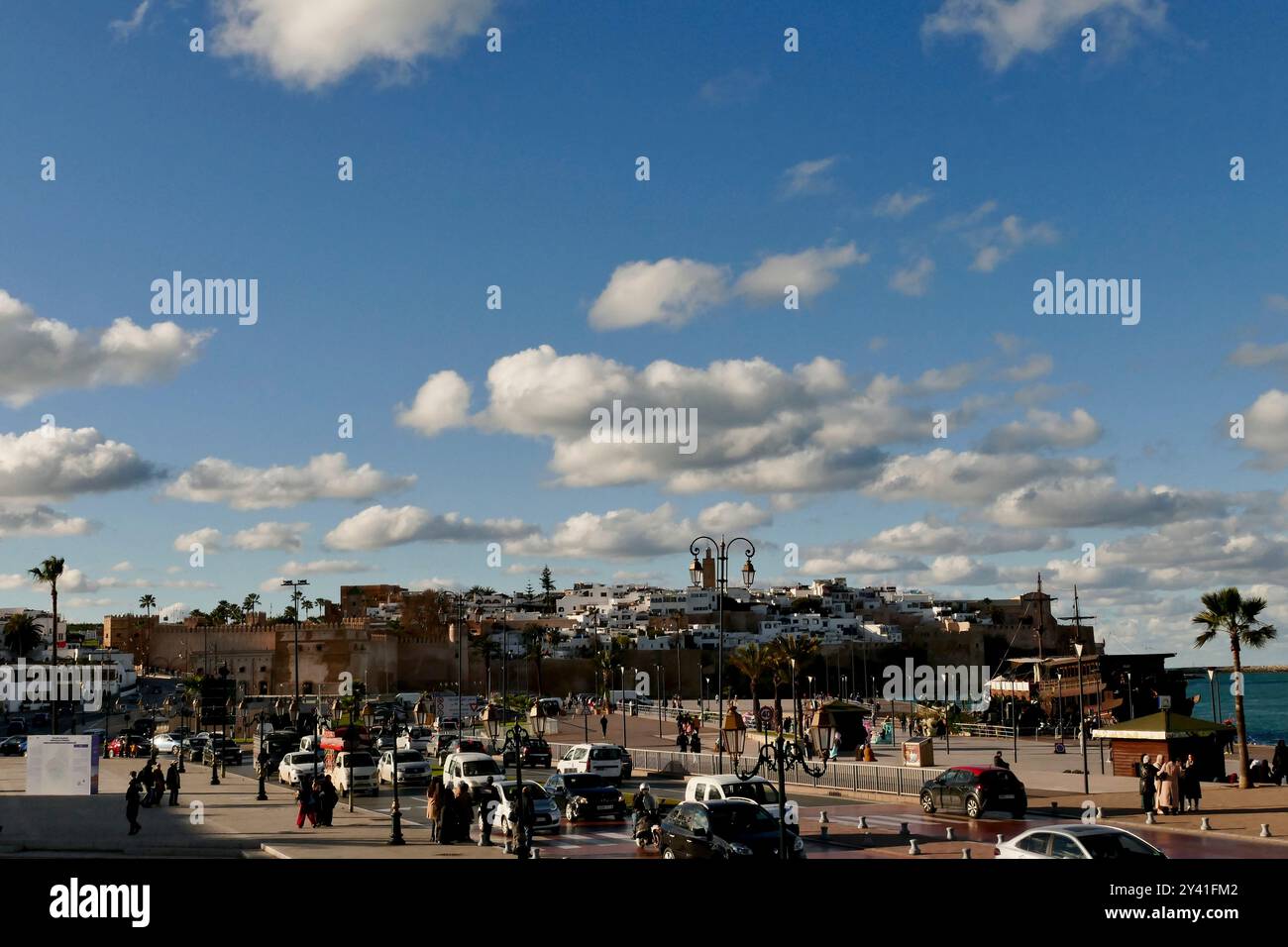 the Souk of the Medina of Rabat with its colors. Rabat,Morocco,North ...