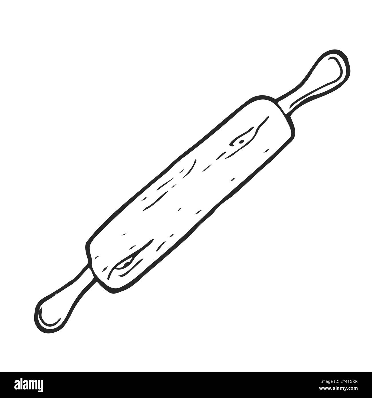 Wooden kitchen cooking tools Black and White Stock Photos & Images - Alamy