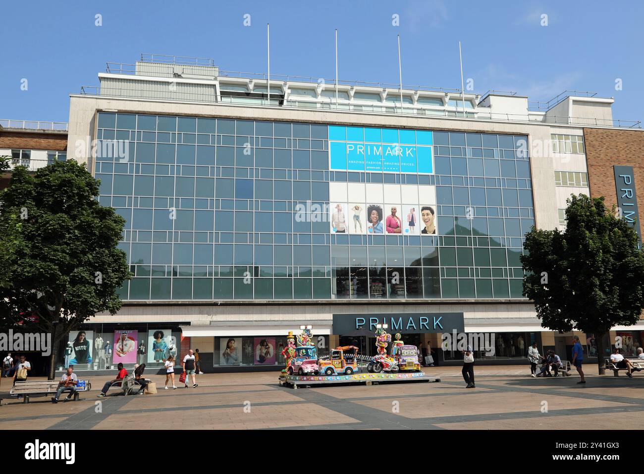 Primark in the former Owen Owen department store which opened in 1954 ...