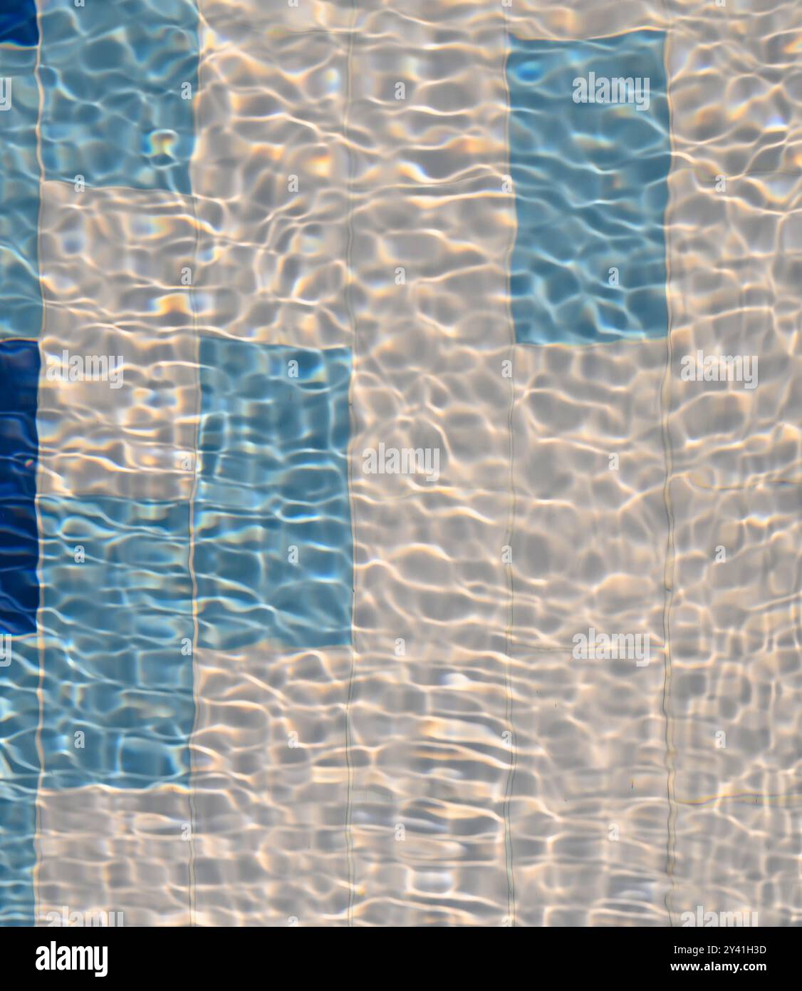 Swimming Pool Surface With Light Reflection and Water Ripple Patterns ...