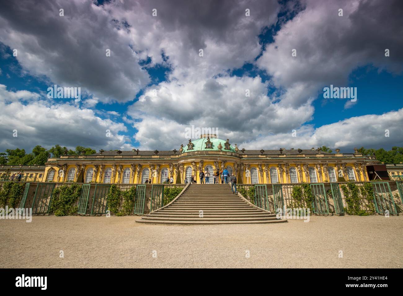 Sanssouci palace colonnade hi-res stock photography and images - Alamy