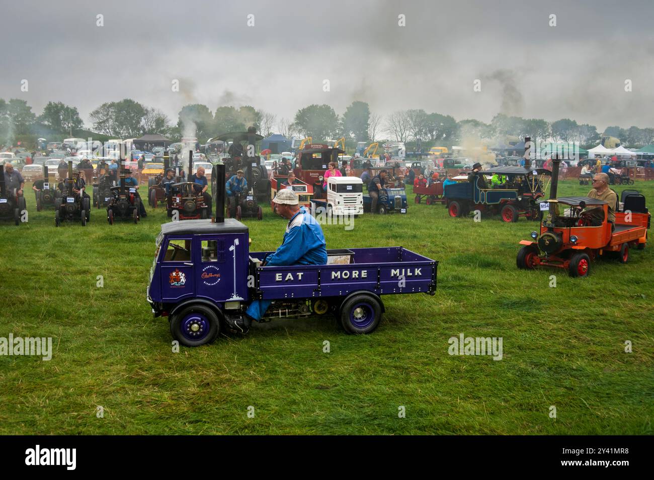 Model steam engines on display at the 37th Hunton Steam Gathering, 2024 ...