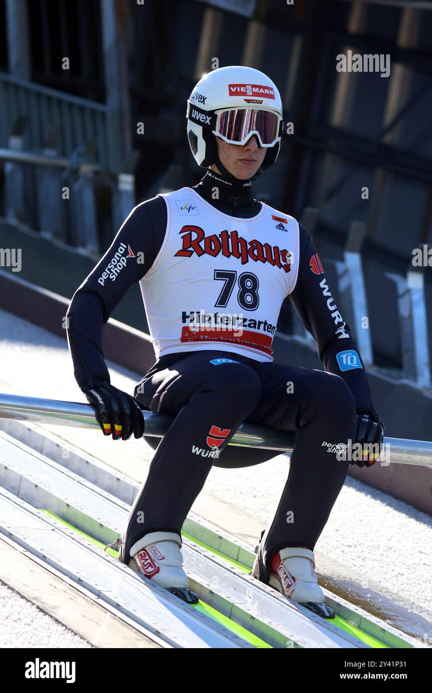 Hinterzarten, Deutschland. 15th Sep, 2024. Simon Vöhringer (SC ...