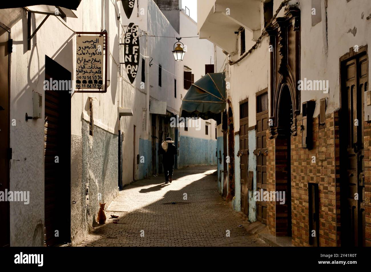 the Souk of the Medina of Rabat with its colors. Rabat,Morocco,North ...