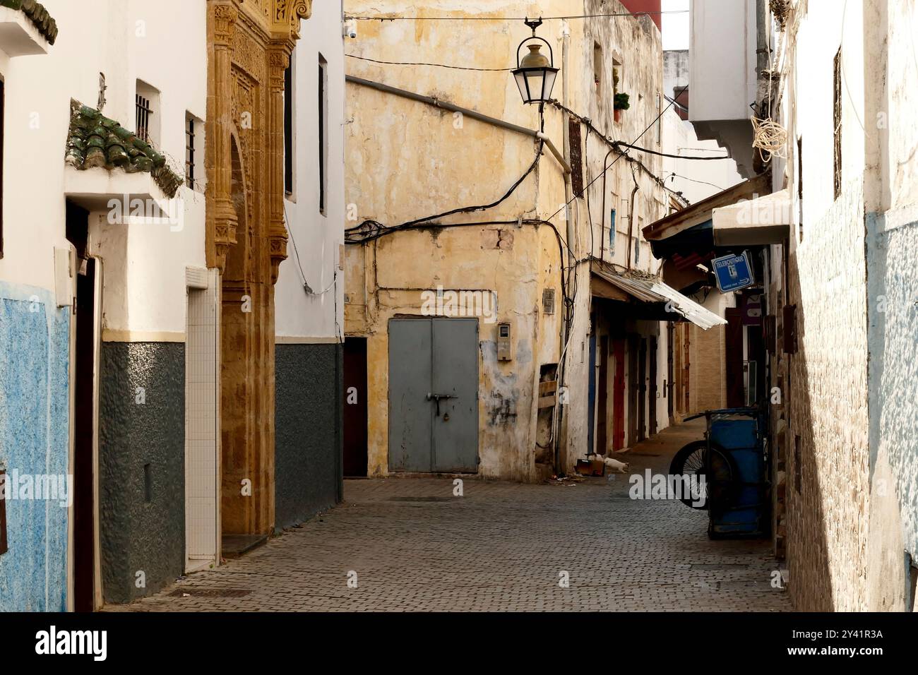 the Souk of the Medina of Rabat with its colors. Rabat,Morocco,North ...