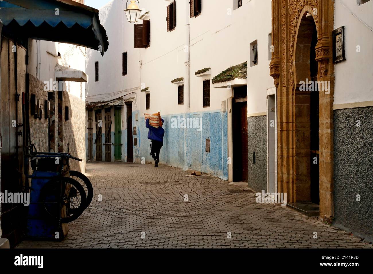 the Souk of the Medina of Rabat with its colors. Rabat,Morocco,North ...