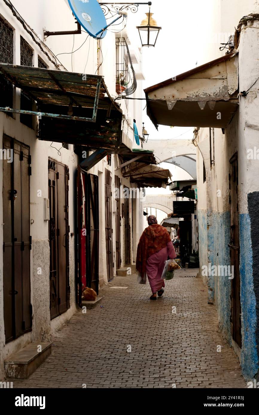 the Souk of the Medina of Rabat with its colors. Rabat,Morocco,North ...