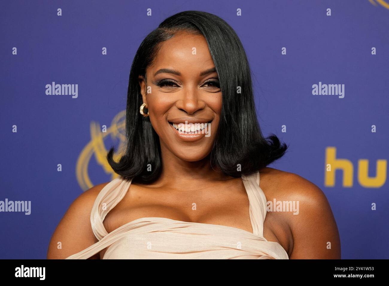 Janine Rubenstein arrives at the 76th Primetime Emmy Awards on Sunday ...