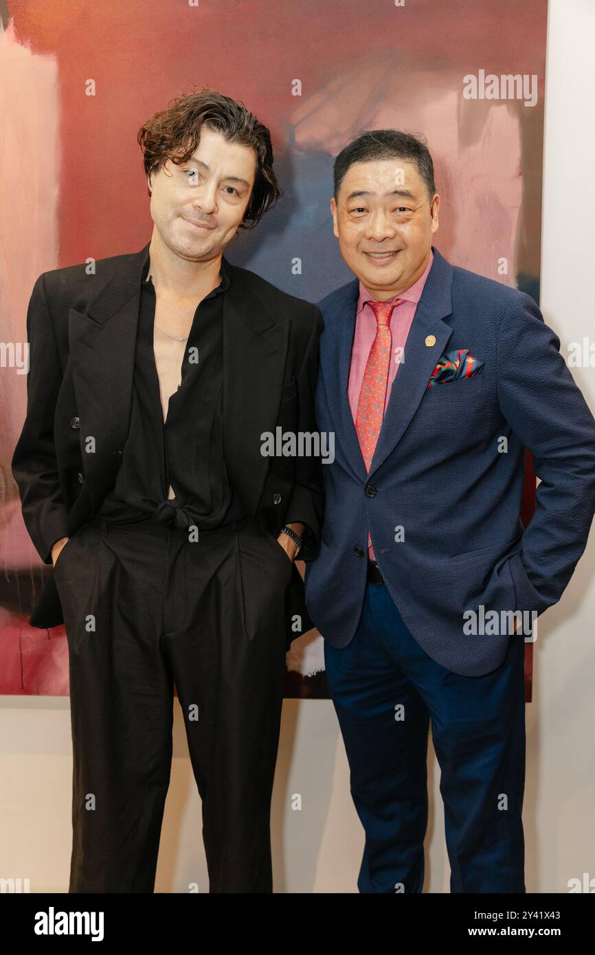 Harley Cortez LABA signed artist & Joey Zhou TV Host & founder of Los ...