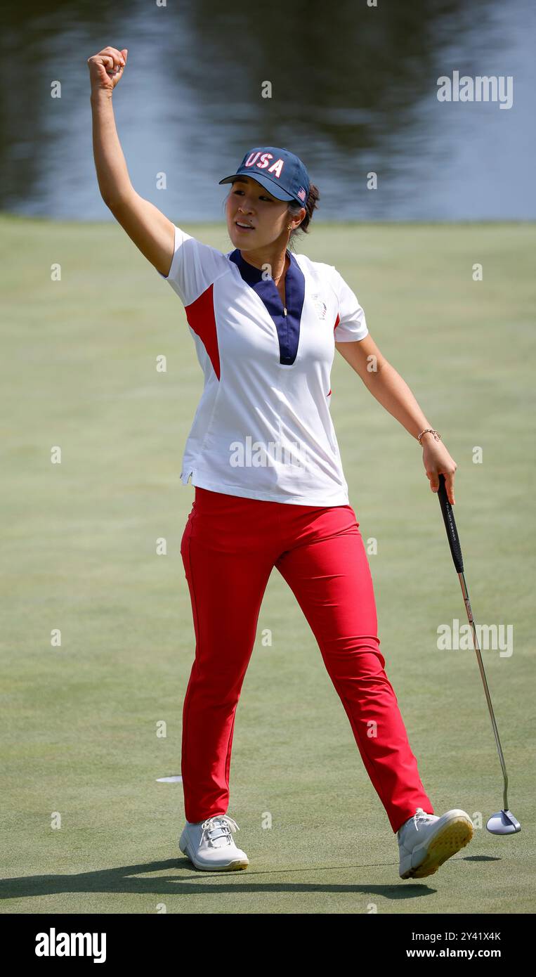 Gainesville, Virginia, USA. 15th Sep, 2024. Alison Lee of team USA ...