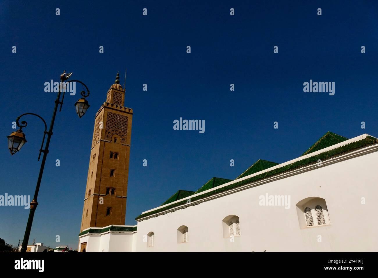 The nouvelle ville of Rabat, modern neighborhood with colonial ...
