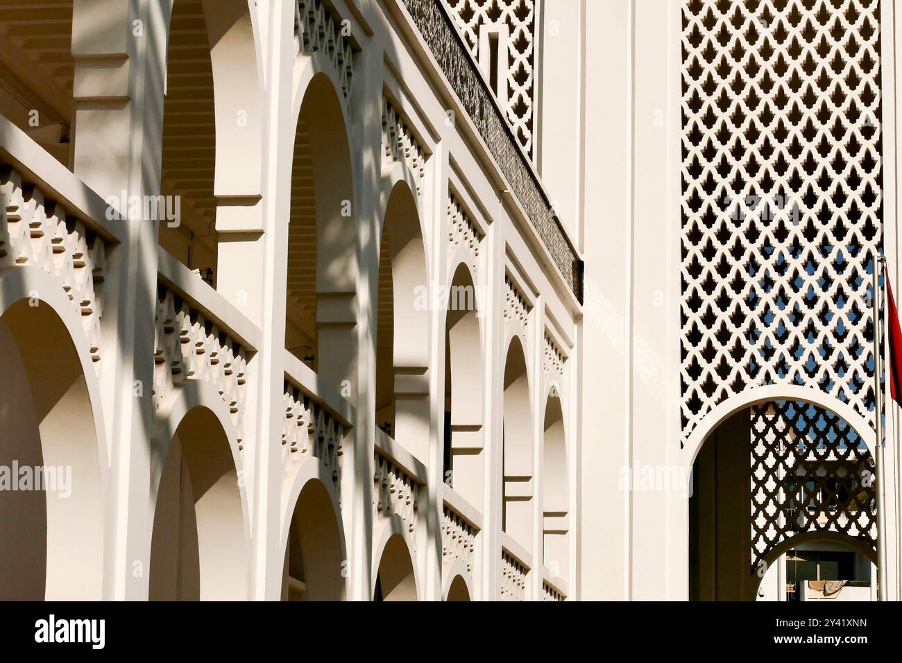 The nouvelle ville of Rabat, modern neighborhood with colonial ...