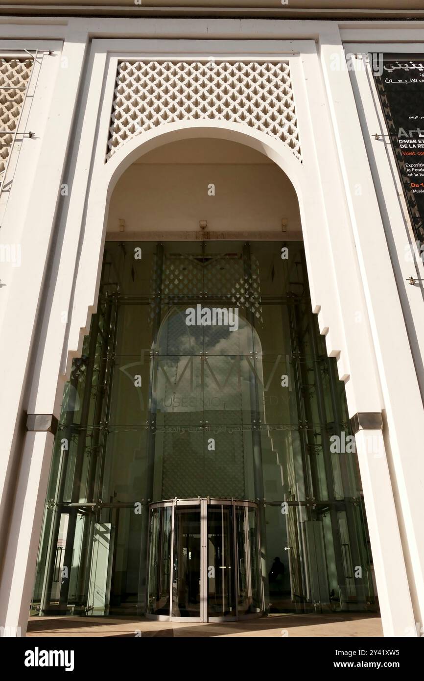 The nouvelle ville of Rabat, modern neighborhood with colonial ...