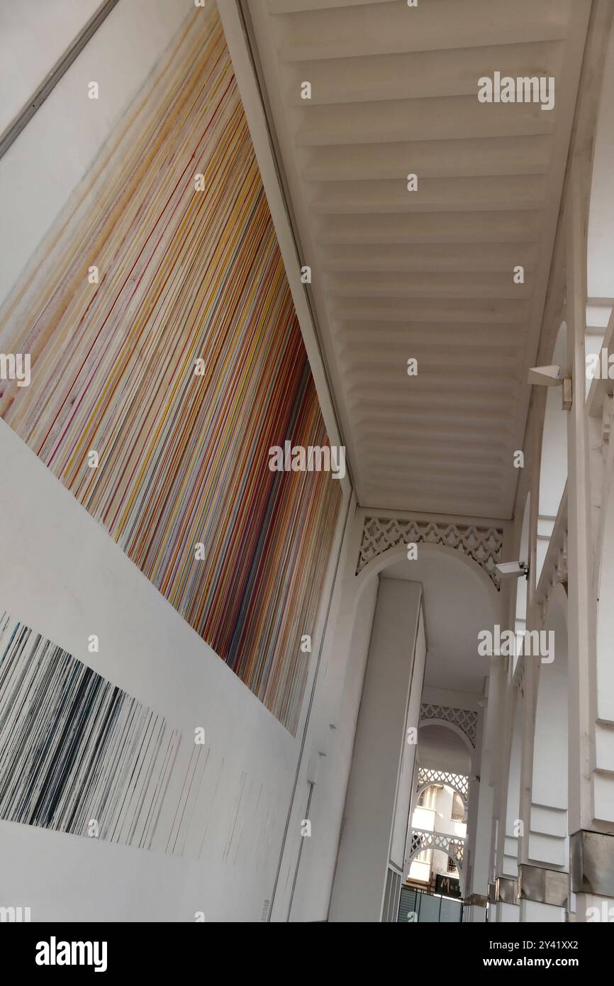 The nouvelle ville of Rabat, modern neighborhood with colonial ...