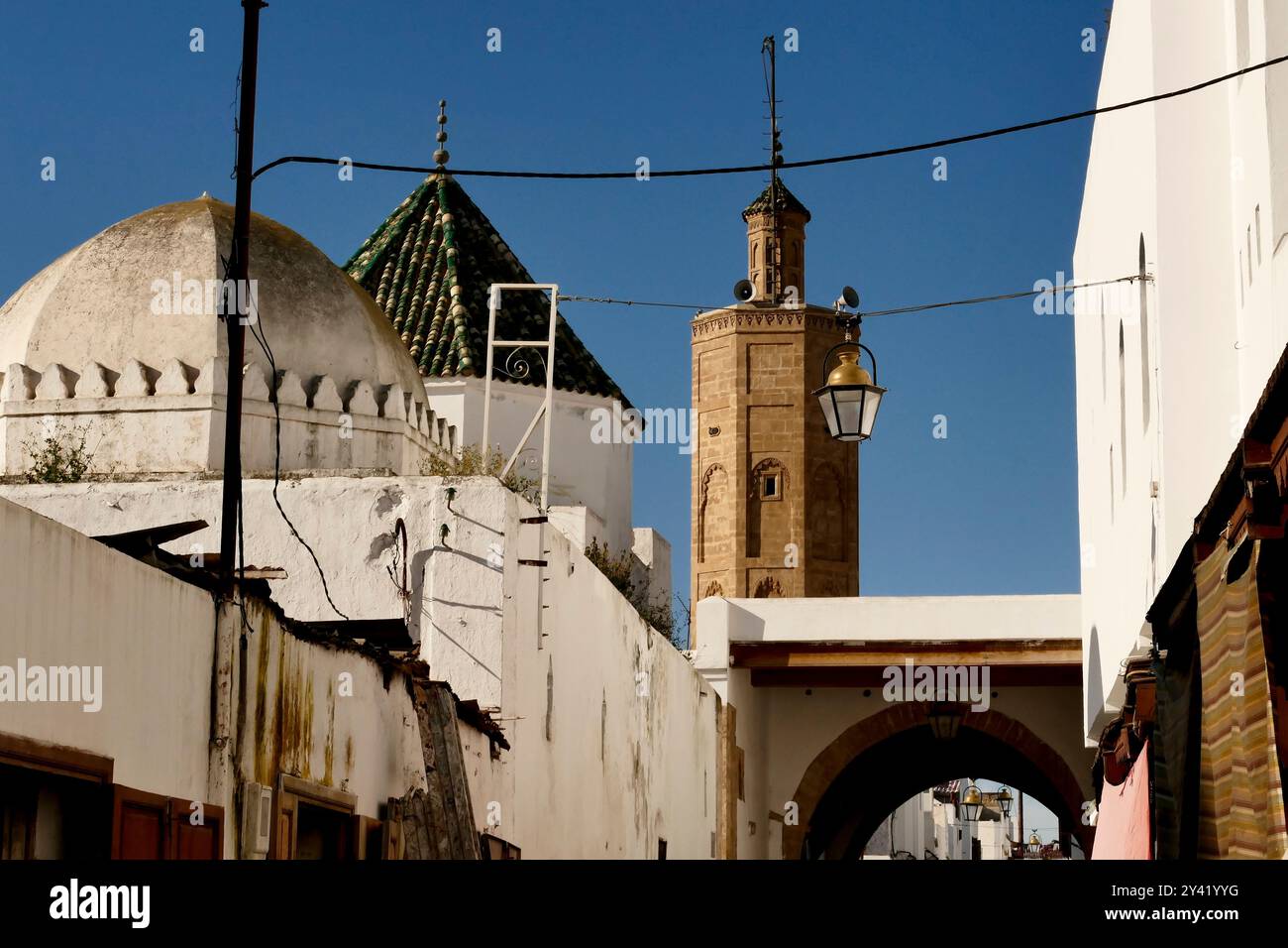 the Souk and the Medina of Rabat with its colors. Rabat,Morocco,North ...