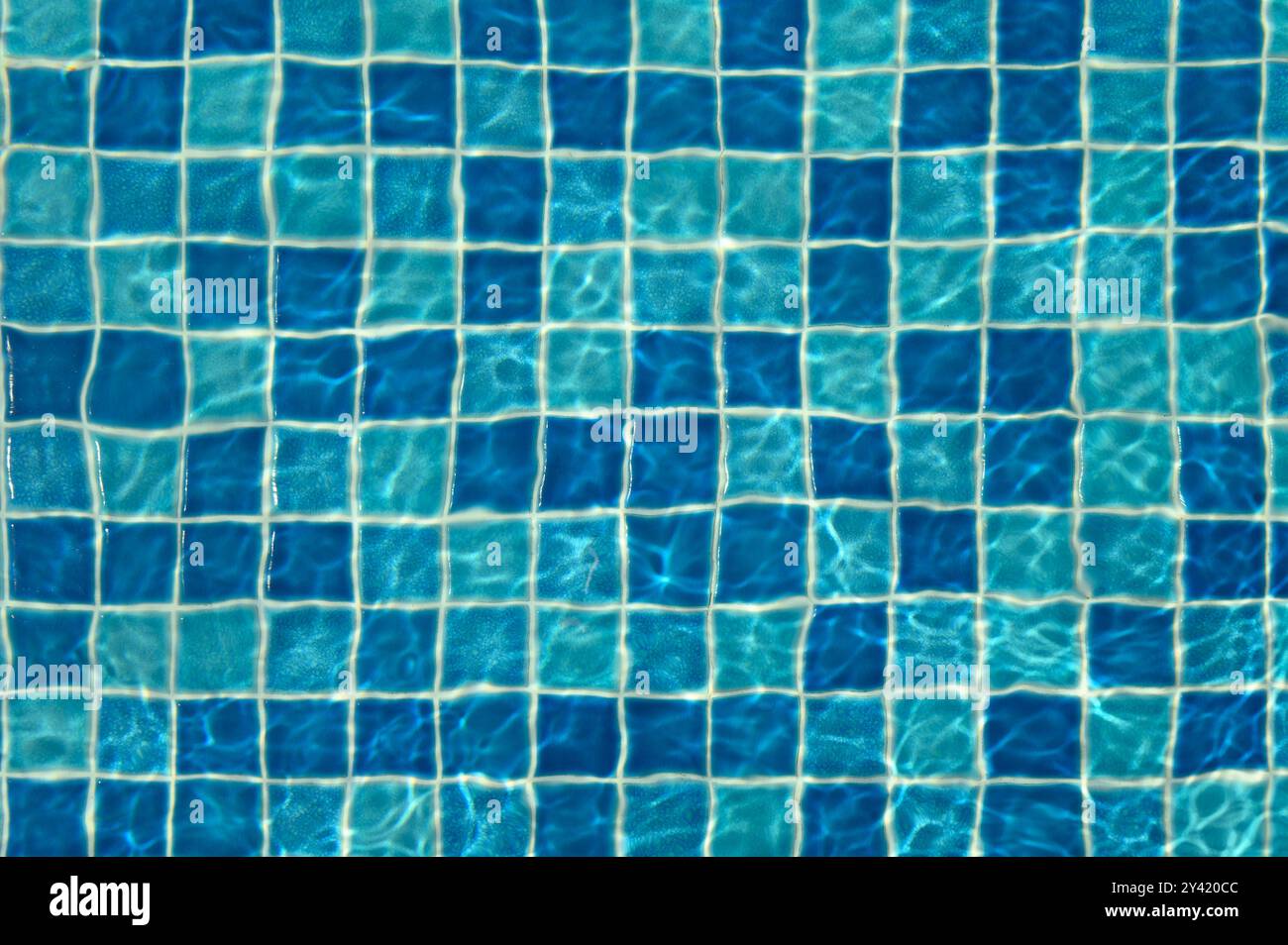 Swimming Pool Surface With Light Reflection and Water Ripple Patterns ...