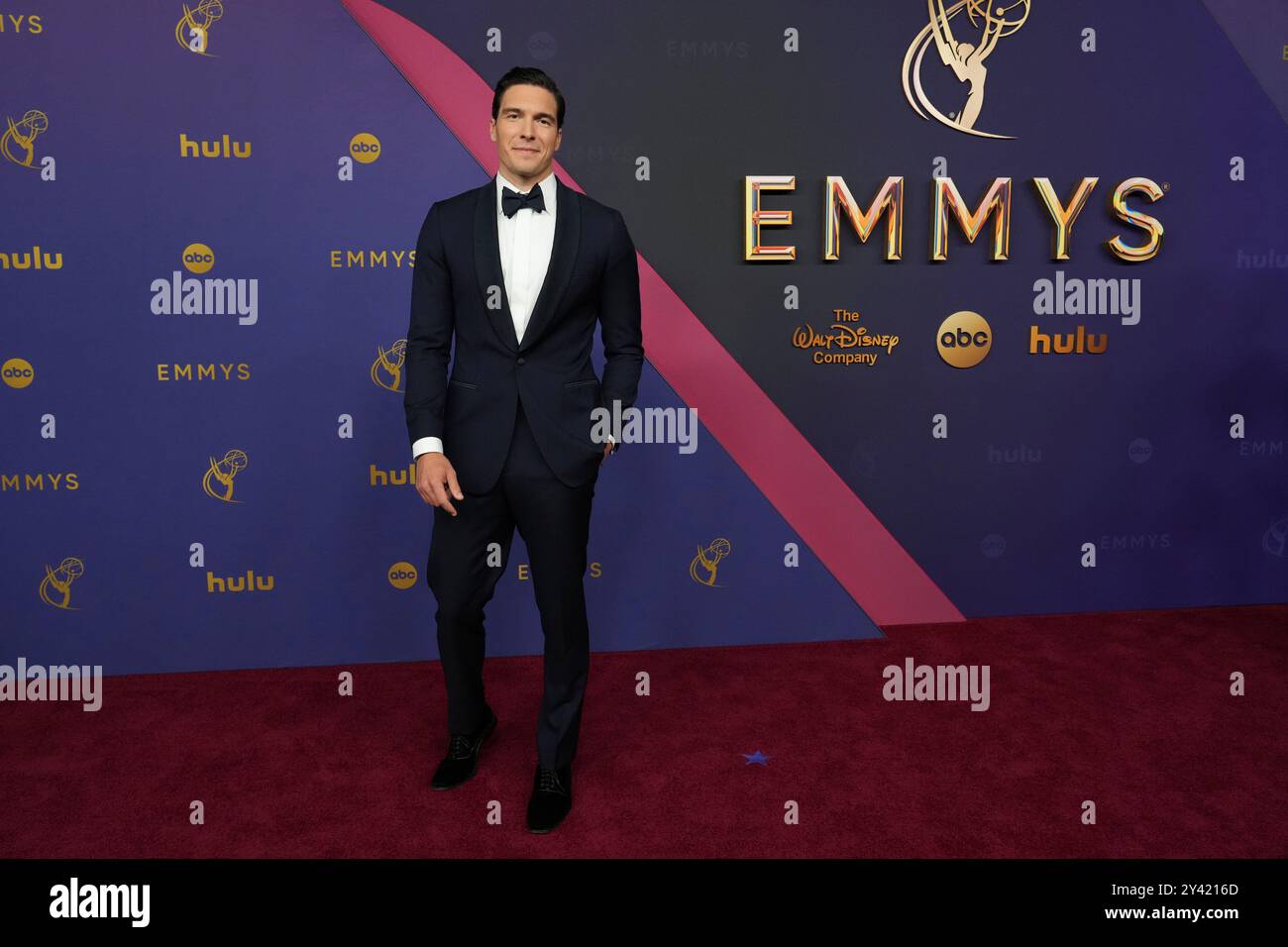 Will Reeve poses for a Red Carpet portrait at the 76th Emmy Awards on ...